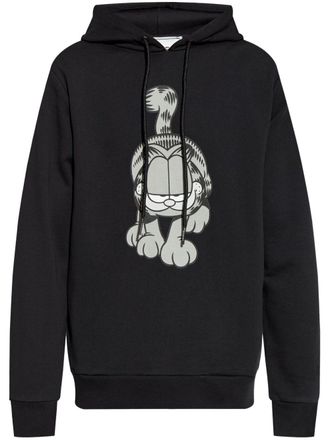 Iceberg hoodie en coton &agrave; imprim&eacute; graphique - Noir