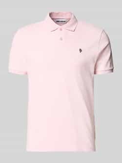Review Modern Fit Poloshirt mit Logo-Stitching