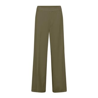 MY ESSENTIAL WARDROBE Femme, Pantalons, Vert, Taille: 42 FR Wide Pantalons