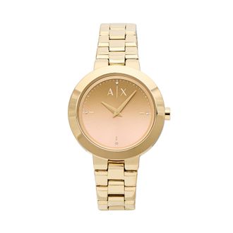 A|X Armani Exchange Uhr Armani Exchange Jackie AX5182 Goldfarben
