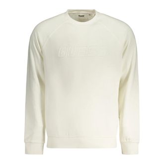 Guess Aldwin Langarm-Sweatshirt - - Sweatshirts & Hoodies - Herren - Wei&szlig; - M