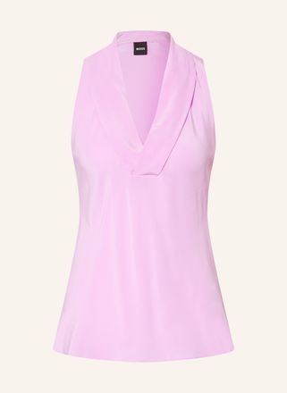 HUGO BOSS Blusentop Bolaru Aus Seide rosa