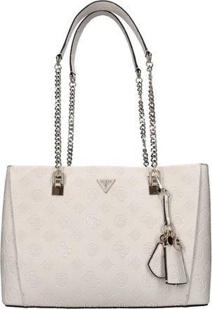 Guess Femme, Sacs, Beige, Taille: ONE Size Tisha 4G Peony Logo Shoulder Bag