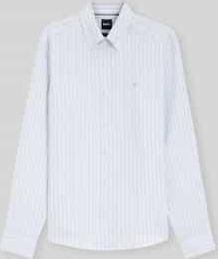 HUGO BOSS Regular Fit Leinenhemd