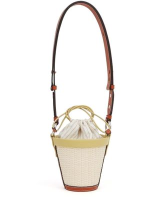 Maison Margiela sac seau Fire &agrave; design tress&eacute; - Tons neutres