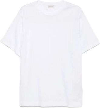 Dries Van Noten Homme, Tops, Blanc, Taille: S Hertz 2600 T-Shirt
