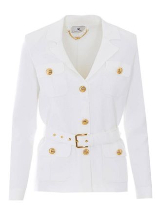 Elisabetta Franchi Cardigan - Blanc