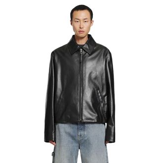 Loewe Zip-Up Jacket in Lambskin
