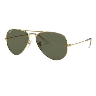 Ray-Ban unisex, Accessoires, Jaune, Taille: 55 MM Aviator Classic