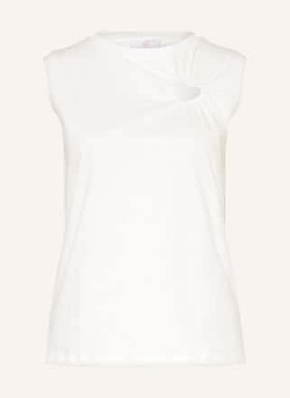 Riani Riani Top Mit Cut-Out weiss
