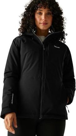 Regatta Stretch Padded Jacket Veste rembourr&eacute;e Extensible Highton pour Femme, Noir, 42