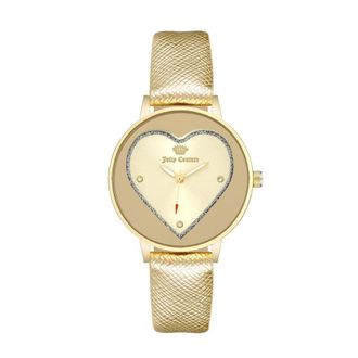 Juicy Couture Femme, Accessoires, Jaune, Taille: ONE Size Montre Mode Femme Or
