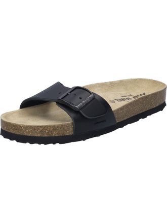 Josef Seibel Damen Pantoletten Hermine 03, Frauen Slipper,Weite G (Normal),Sandalen,Freizeitschuhe,Schlupfschuhe,Slides,schwarz,39 EU