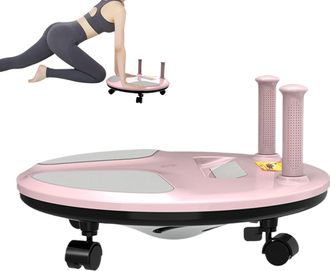 Generico Bauchmuskel-Roller, Fitnessger&auml;t f&uuml;r Bauchmuskeltraining, zentrale Krafttrainingsger&auml;te, Fitness-Roller mit Bauchrad, f&uuml;r M&auml;nner, Frauen, Jugendliche,