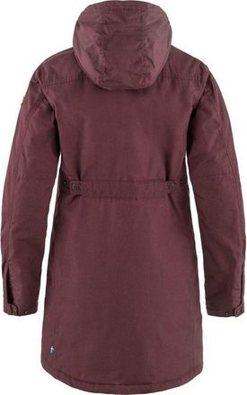 Fj&auml;llr&auml;ven Outdoorjacke Kiruna Padded Parka W Vielseitiger Damenparka f&uuml;r Alltag und Outdoor mit wind- und