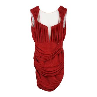 Elisabetta Franchi Damen, Kleider, Rot, XSGr&ouml;&szlig;e
