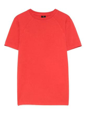 Entire studios t-shirt en coton à manches raglan - Rouge