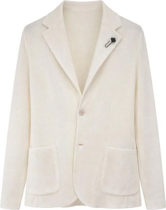 Lardini Homme, Vestes, Blanc, Taille: XL Tricots