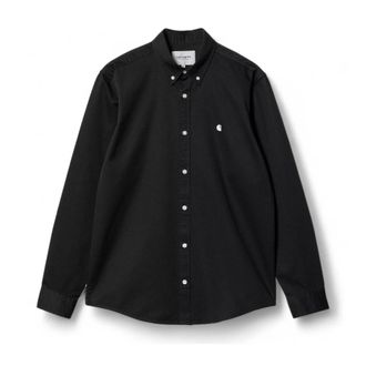 Carhartt Work in Progress Chemise L/S Madison - Homme - Chemises - Noir - Taille: S