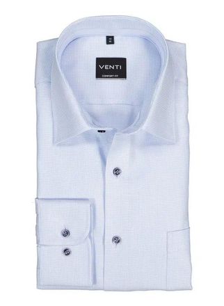 Venti Herren Hemd blau