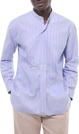 Fursac Chemise &agrave; col grand-p&egrave;re en coton - Taille XL - Homme
