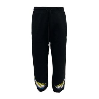 Marcelo Burlon Slim Fit Hosen - - Trousers - Herren - Schwarzk - L