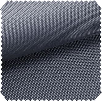 Novely OXFORD 210D PRO - Robuster Möbelstoff - Reißfester Polyesterstoff - Wasserabweisender Outdoor-Stoff - Pflegeleichte Meterware 1lfm | Farbe: 50 Silberg