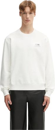 Maison Margiela Herren, Sweatshirts & Hoodies, Wei&szlig;, LGr&ouml;&szlig;e