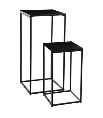 Atmosphera Atmosphera Selettes aus Metall, Schwarz, 2 St&uuml;ck