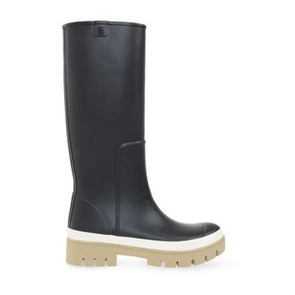 Tory Burch Hurricane Tall Wellington Regenstiefel - - Shoes - Damen - Schwarzk - 39 1/2 EU