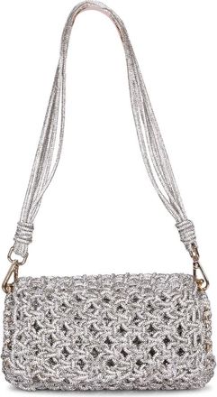 Hibourama Bags Femme, Sacs, Gris, Taille: ONE Size Clarabella Crystal