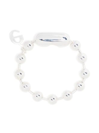 &Eacute;liou Kettenarmband mit Kugeln - Silber