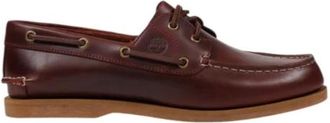 Timberland Femme, Chaussures, Rouge, Taille: 41 EU Mocassin en cuir avec semelle en caoutchouc