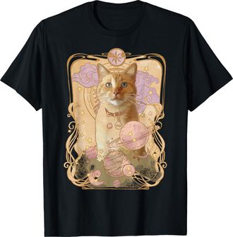 MARVEL Captain Marvel Goose The Cat Celestial Portrait T-Shirt