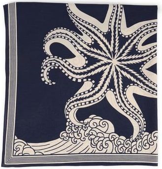 Inou&iuml; Editions Foulard Vague en coton m&eacute;lang&eacute;