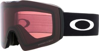 Oakley Fall Line L OO7099-54 Schneebrille mit mattschwarzem Riemen/Prizm Snow Granat Lenses