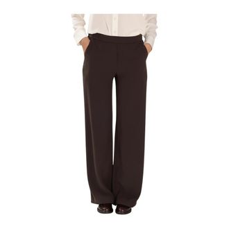 P.A.R.O.S.H. D231087 Weite Hosen - - Trousers - Damen - Braun - S