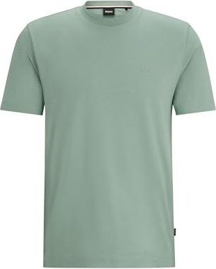 BOSS Hommes Thompson 01 T-Shirt en Jersey de Coton avec Logo