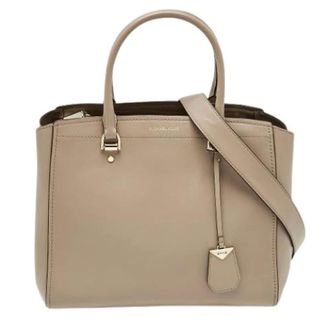 Michael Kors Sac &agrave; main en cuir Pre-owned - Femme - Pre-owned - Beige - Taille: ONE Size