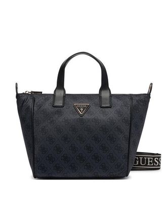 Guess Handtasche Adrian Logo Travel TWNB21 68019 Dunkelgrau
