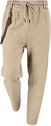 Generic Jogging Homme Pantalon Jogging Homme Pantalon Survetement Homme Confortable Classique - Pantalon Lin &Eacute;t&eacute; Homme Jambe Droite - L&eacute;ger, Ample, Parfait po