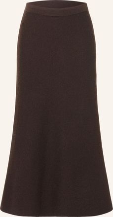 Rich & Royal Strickrock Mit Cashmere braun