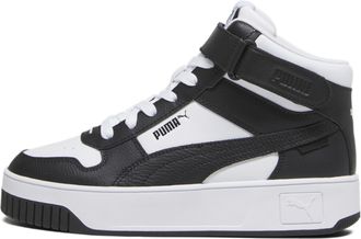 Puma Sneakers mi-hautes Carina Street Femme, Chaussures, Blanc, 38.5