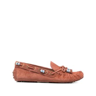 Farm Rio Tassel Suede Moccasin - - Shoes - Damen - Braun - 37 EU