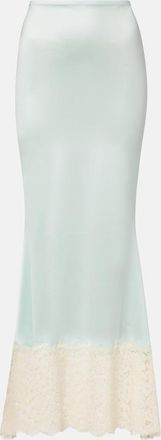 Montce Swim Slipskirt Natalia aus Satin mit Spitze