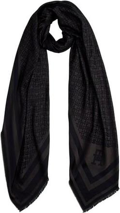Tommy Hilfiger Foulard finition frang&eacute;e