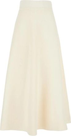 Max Mara Abbono A-line Midi Skirt