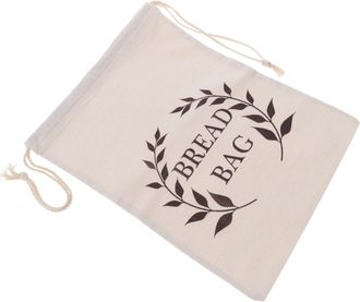 Cabilock Leinenbeutel Wiederverwendbar Für Brot Bäckereibeutel Mit Kordelzug Brotbeutel Aus Leinen Brotaufbewahrungsbeutel Praktisch Für Lebensmittel