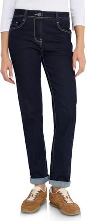 Cecil 3716119 Jean à Jambe Droite, Délavage rainuré, 32W / 32L Femmes