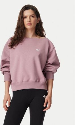adidas Sweatshirt Essentials Fleece Boatneck Sweatshirt KT2284 Rosa Regular Fit